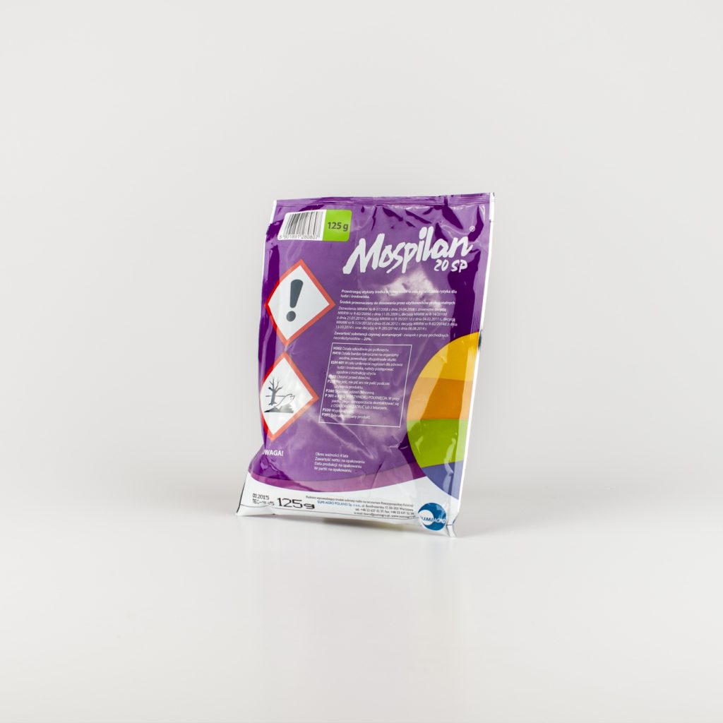 Mospilan 20 SP – insektycyd Sumi Agro, etykieta, dawkowanie, stosowanie ...
