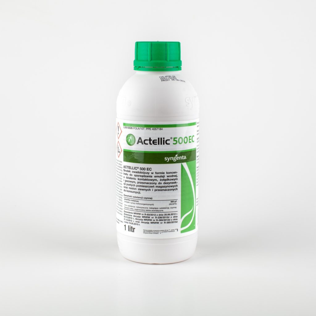 Actellic 500 EC – insektycyd Syngenta, etykieta, dawkowanie, stosowanie ...